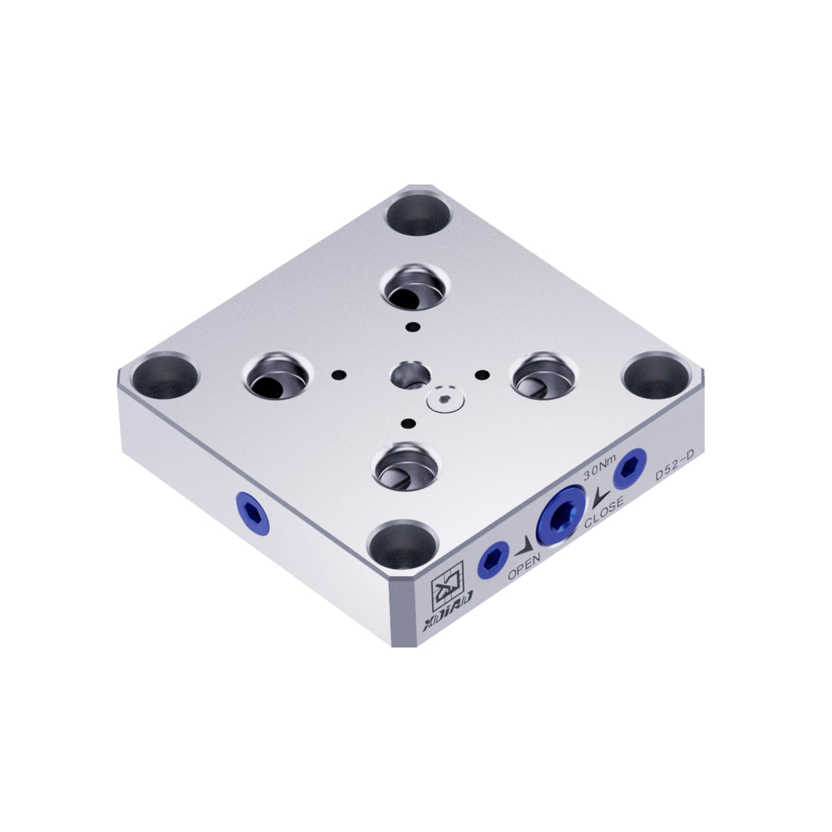 CNC XinDian Precise 52mm Cube Precision Machining Manual Chuck - D ...